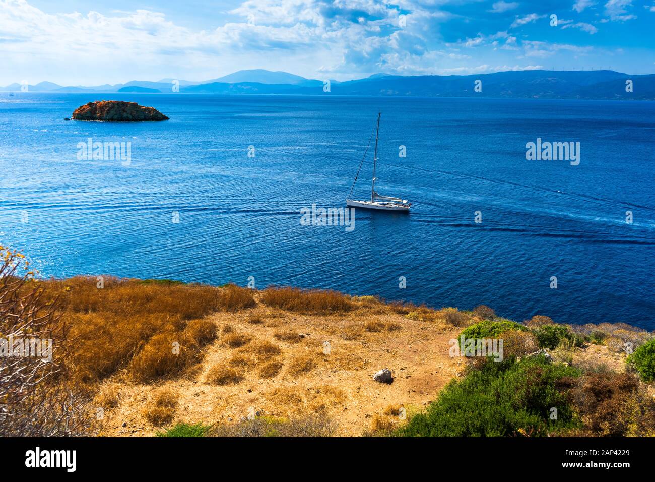 Greek islands hydra hi-res stock photography and images - Alamy