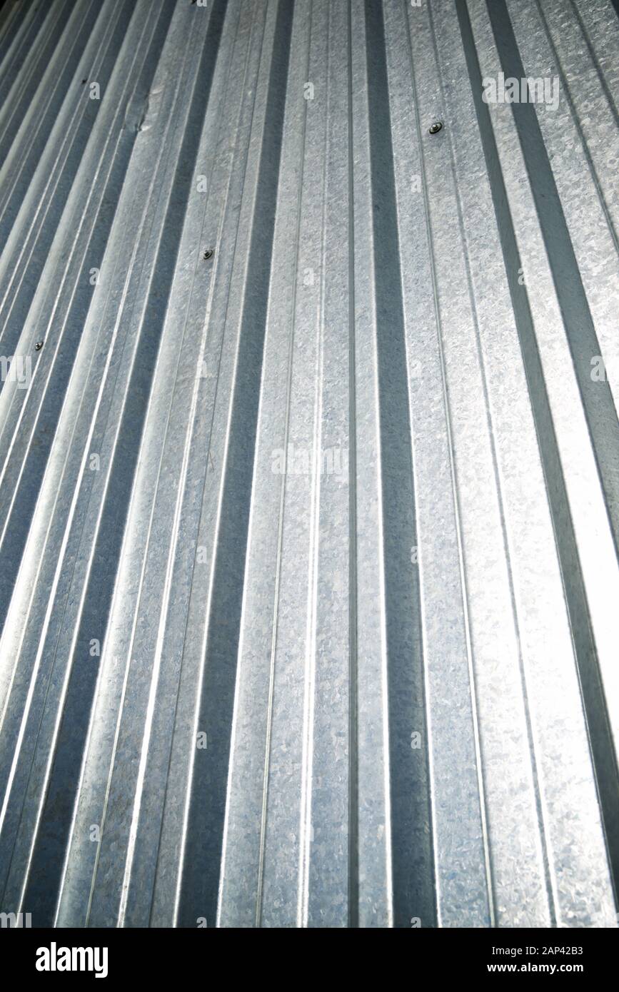 Background created with a metal surface of a factory Stock Photo - Alamy