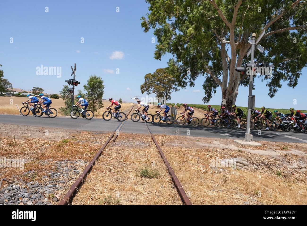 Riding bike down road hi-res stock photography and images - Alamy