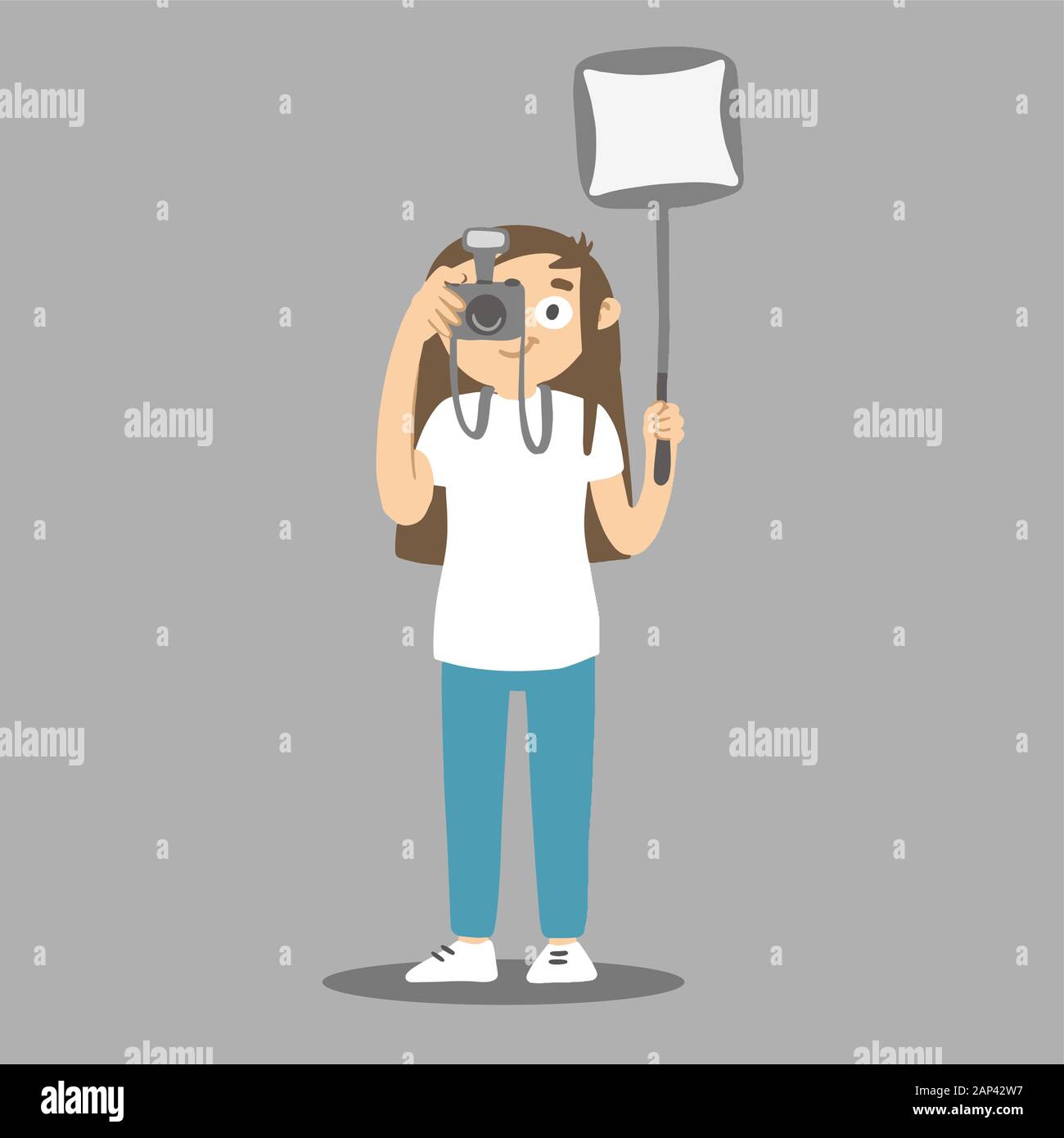 Softbox portrait Stock Vector Images - Alamy