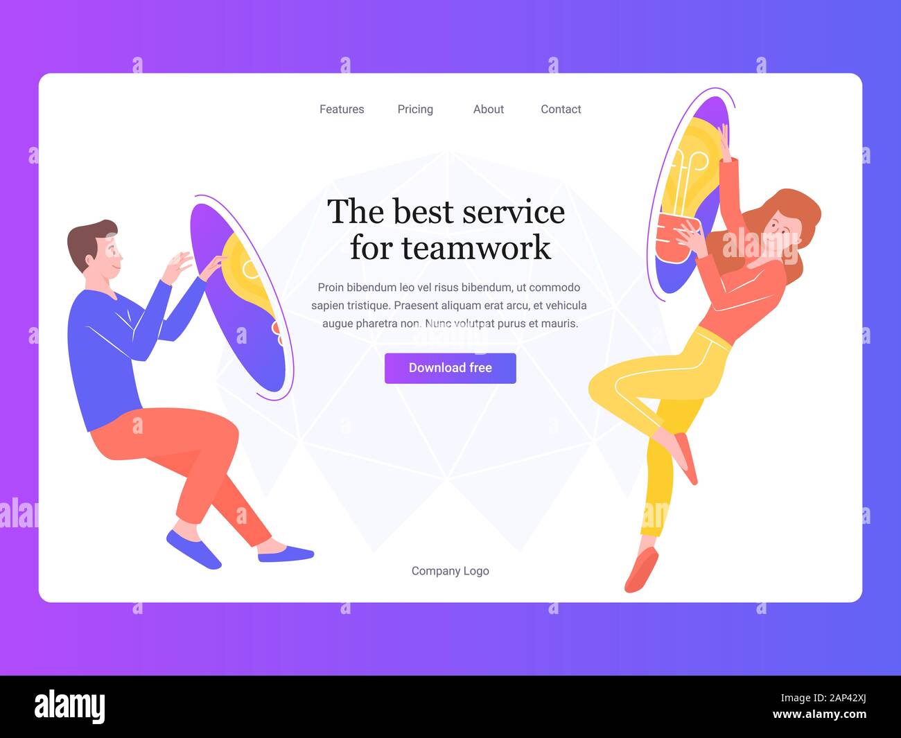 Business collaboration fun Stock Vector Images - Alamy