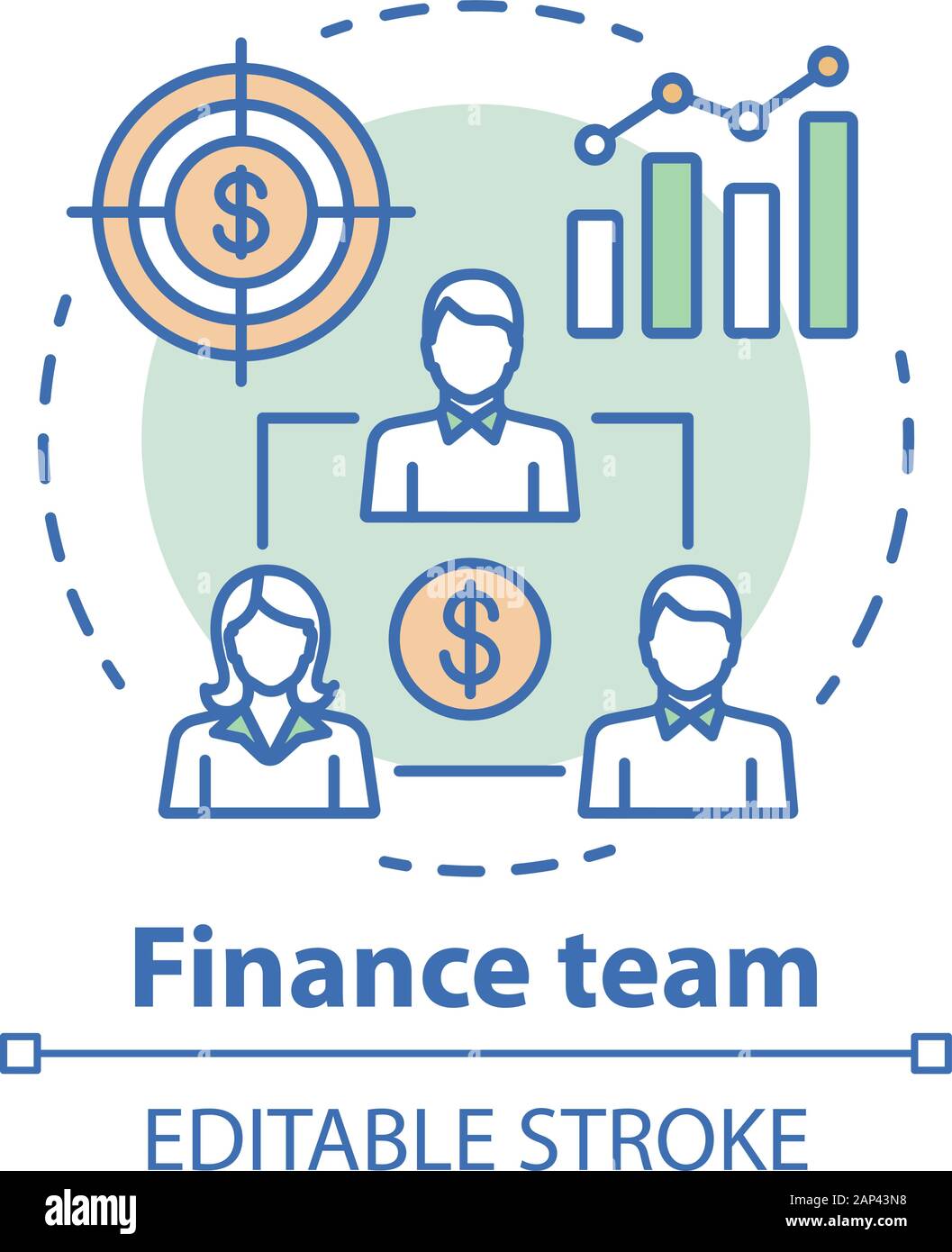 Financial accountants Stock Vector Images - Alamy