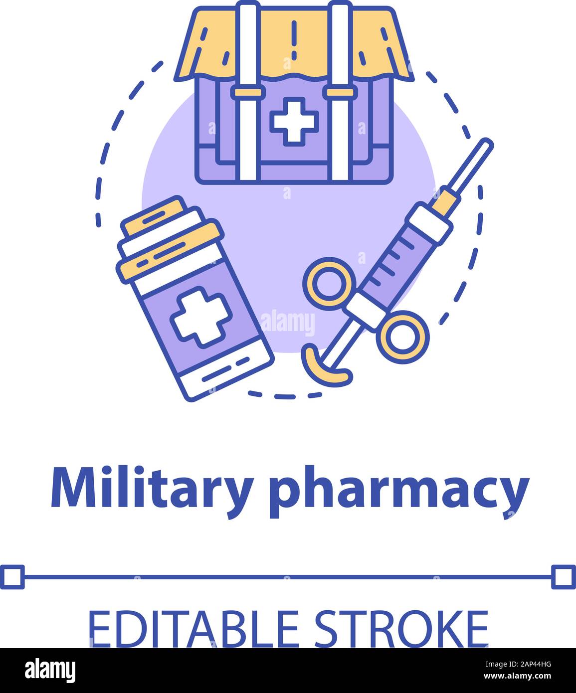 Army medical kit Stock Vector Images - Alamy