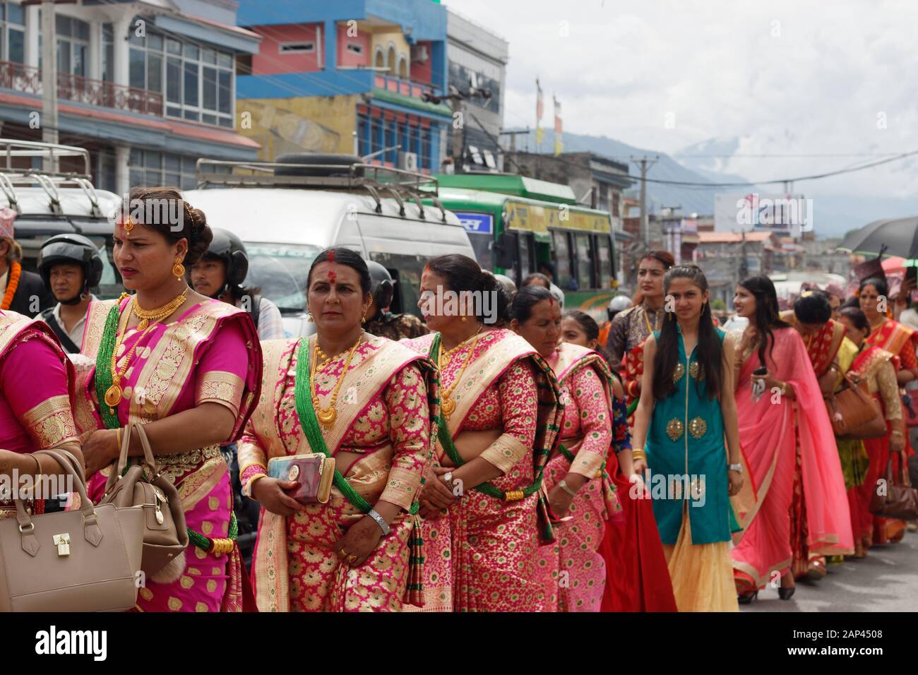 Nepali women hi-res stock photography and images - Alamy