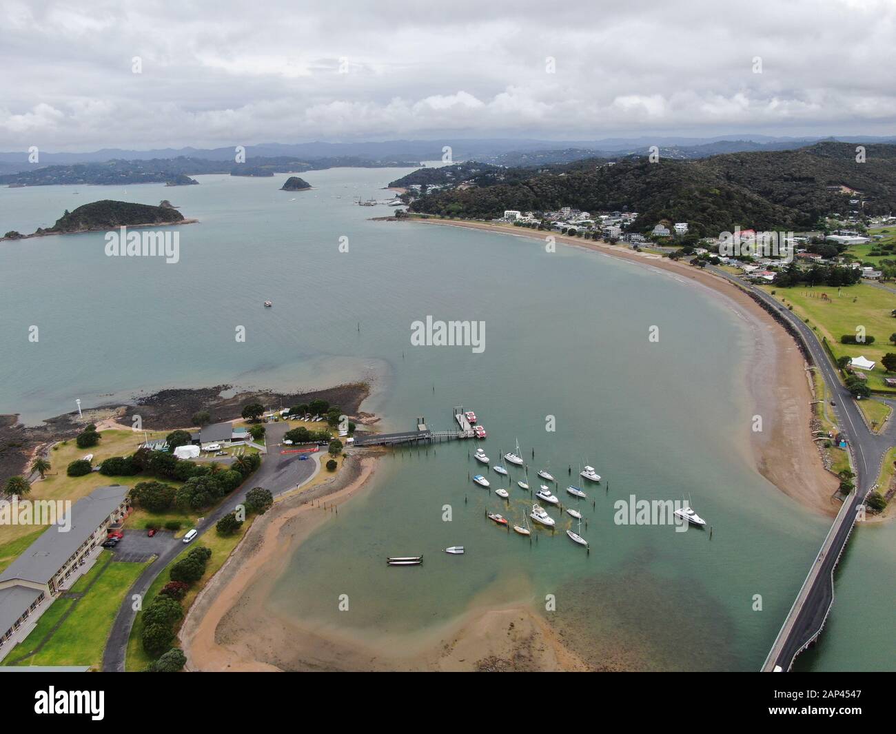 Paihia, Bay of Islands / New Zealand - December 30, 2019: The Scenic ...