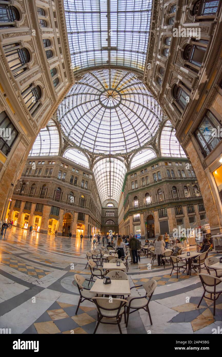 The Umberto I Gallery is a shopping arcade built in Naples between 1887 ...