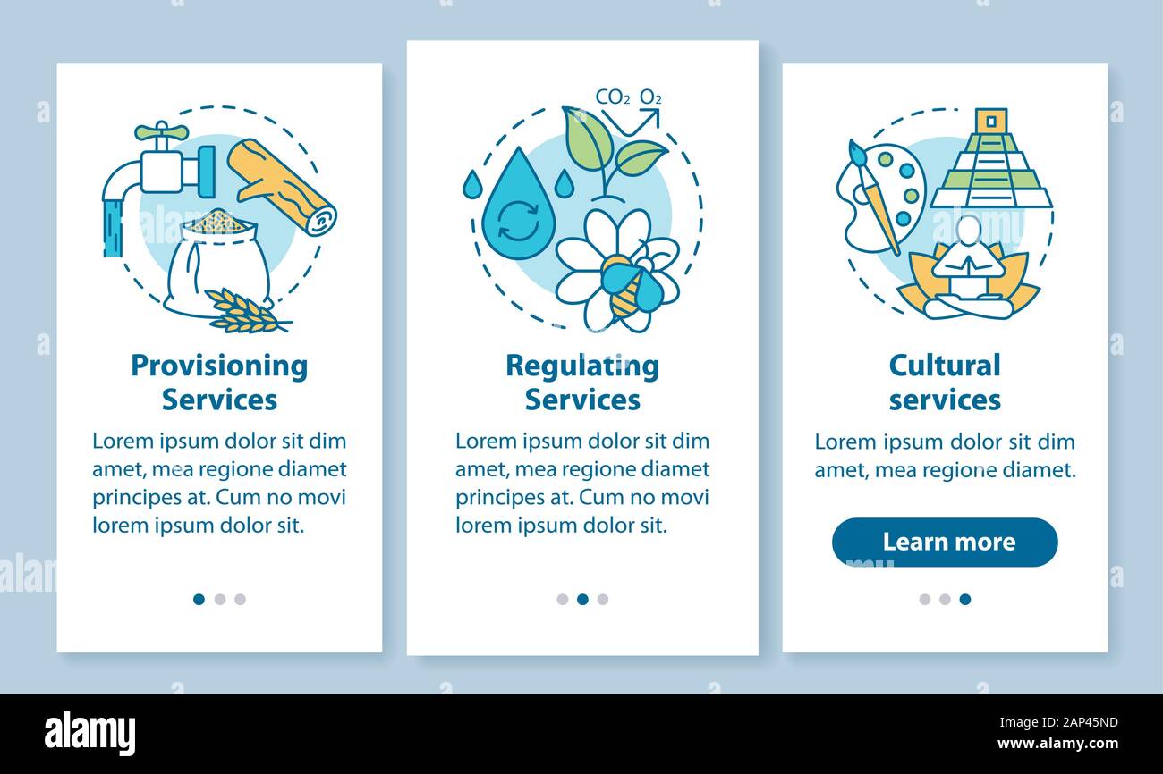 Regulating ecosystem services Stock Vector Images - Alamy