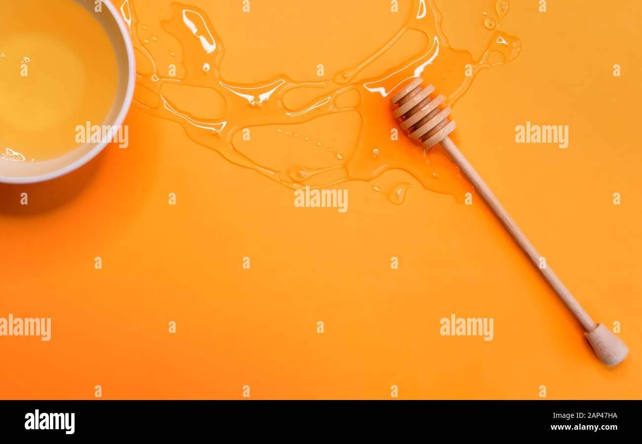 Agave syrup background Stock Photo - Alamy