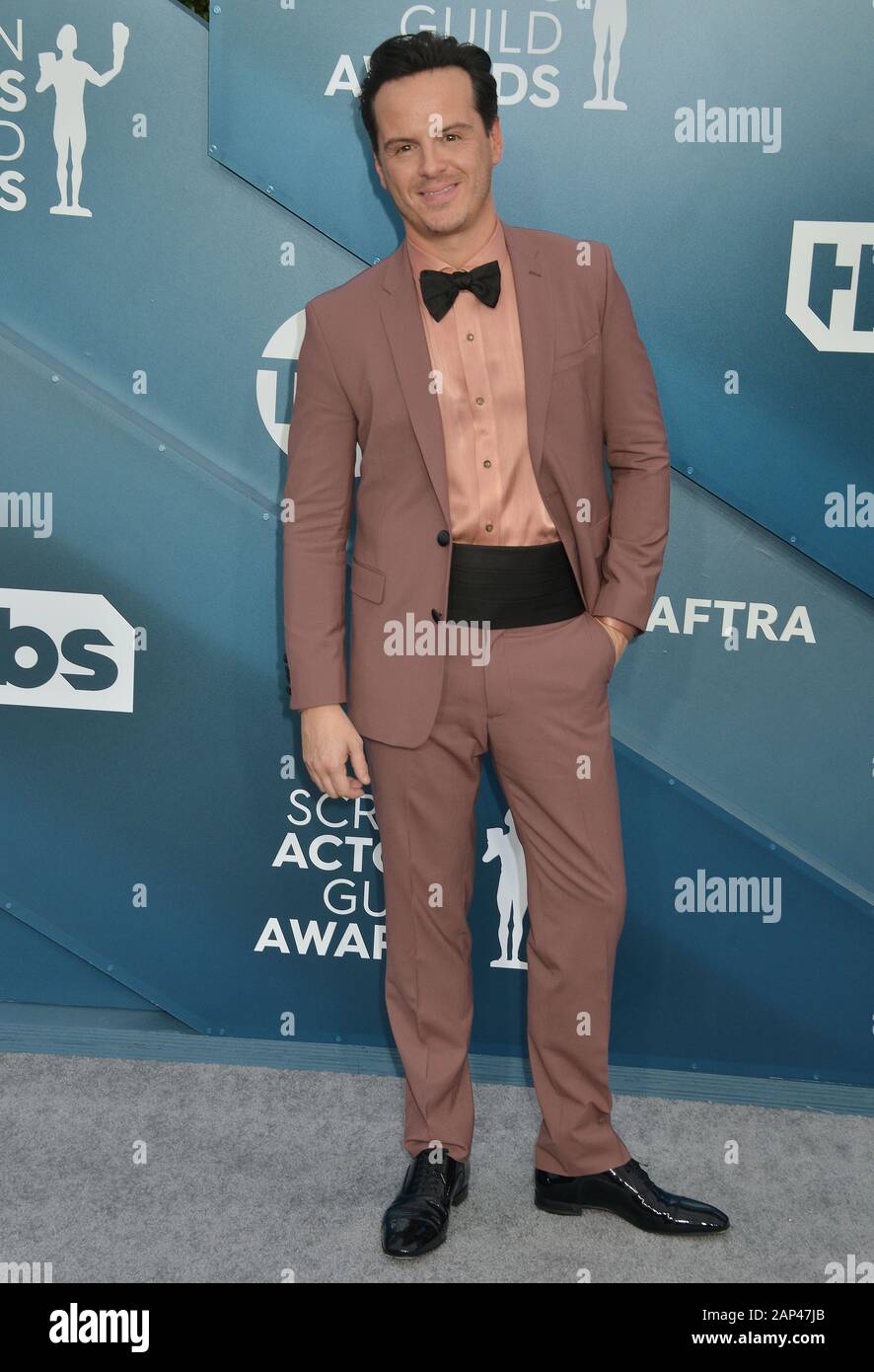 Los Angeles, USA. 20th Jan, 2020. Andrew Scott attend the 26th Annual ...