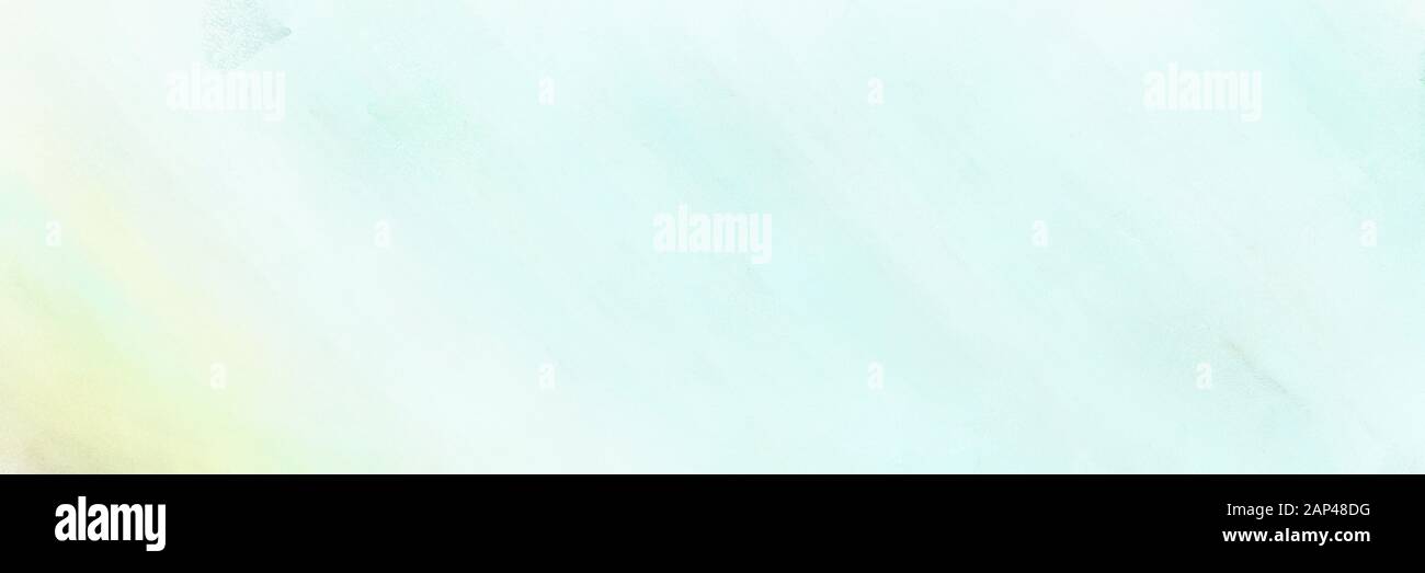 abstract painting header simple with honeydew, light cyan and light ...