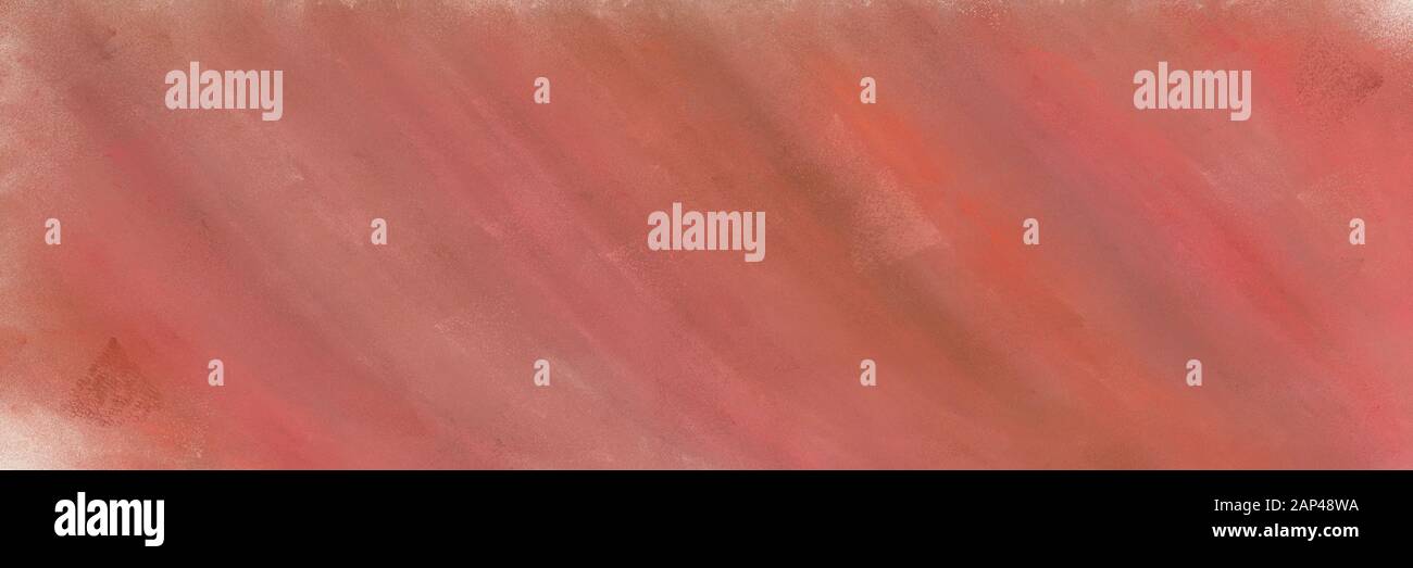 abstract painting header art with indian red, dark salmon and baby pink ...