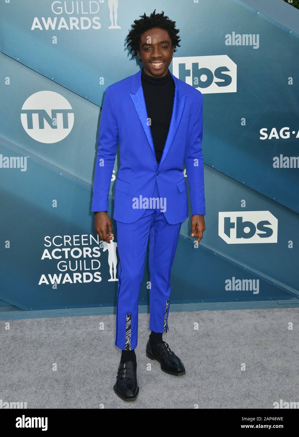 Los Angeles, USA. 19th Jan, 2020. Caleb McLaughlin attend the 26th ...