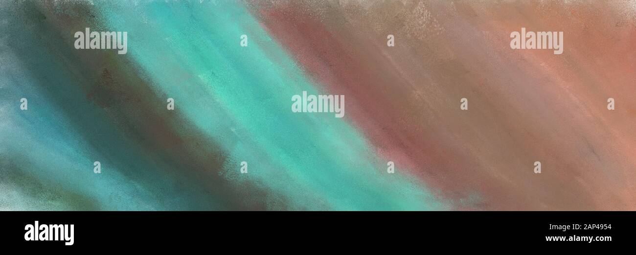 abstract painting banner background with gray gray, medium aqua marine ...