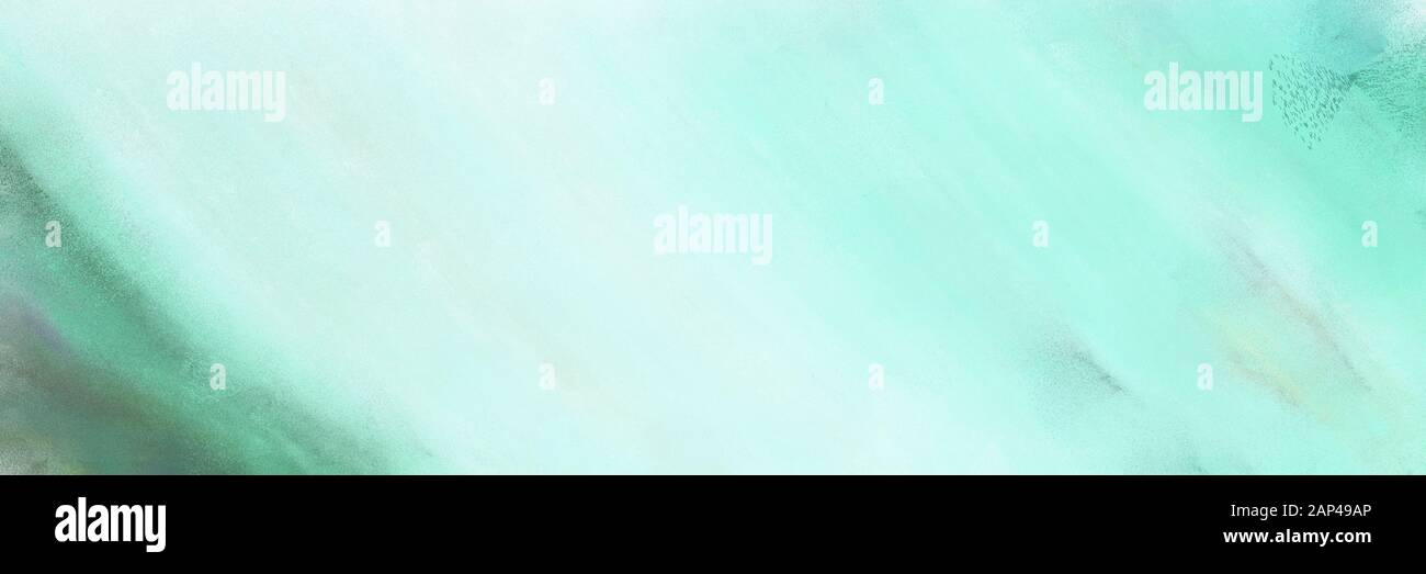 abstract painting header colorful with pale turquoise, blue chill and ...