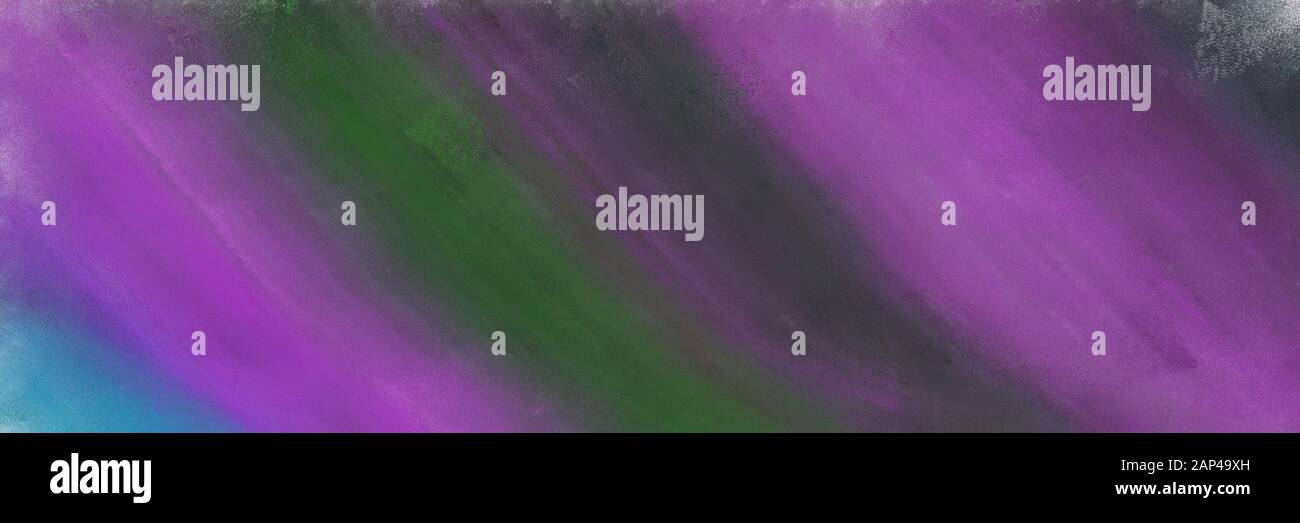 abstract painting header with old lavender, dark slate gray and medium ...