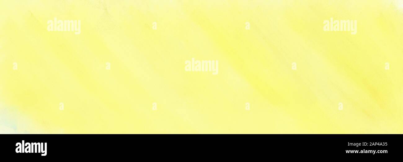abstract painting header modern with pastel yellow, lemon chiffon and ...