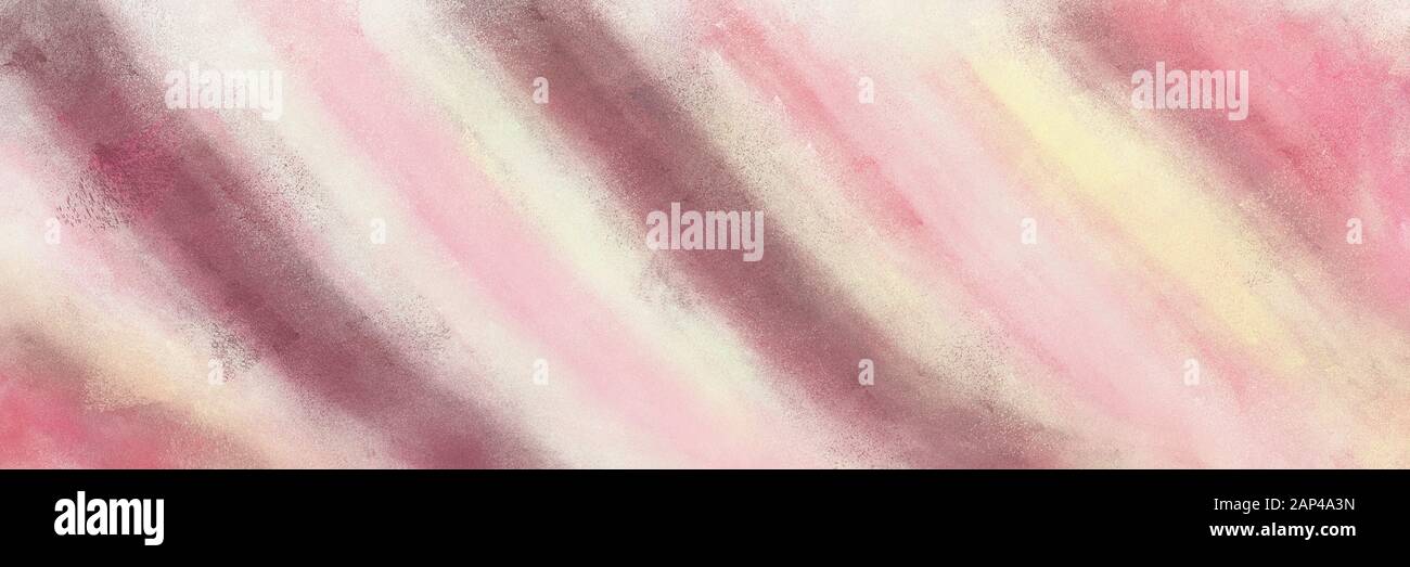 abstract painting header lines with baby pink, antique fuchsia and rosy ...