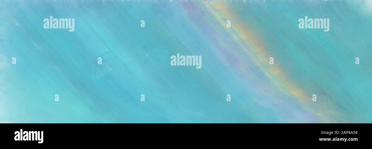 abstract painting header wallpaper with medium aqua marine, pastel blue ...