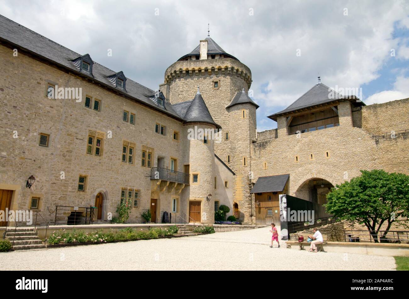 The castle of malbrouck hi-res stock photography and images - Alamy