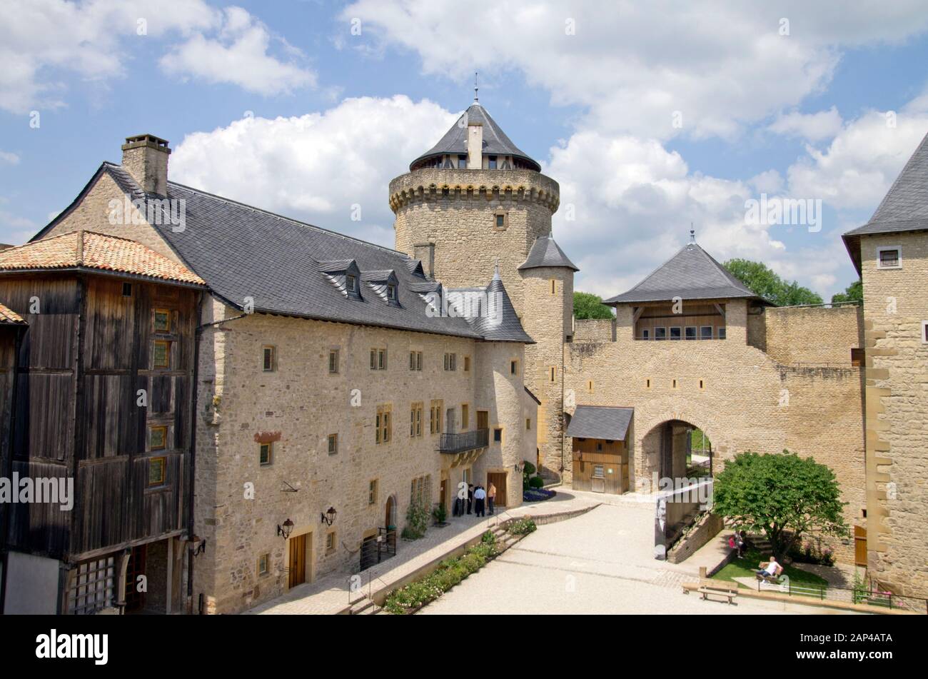 Château de Malbrouck Stock Photo - Alamy