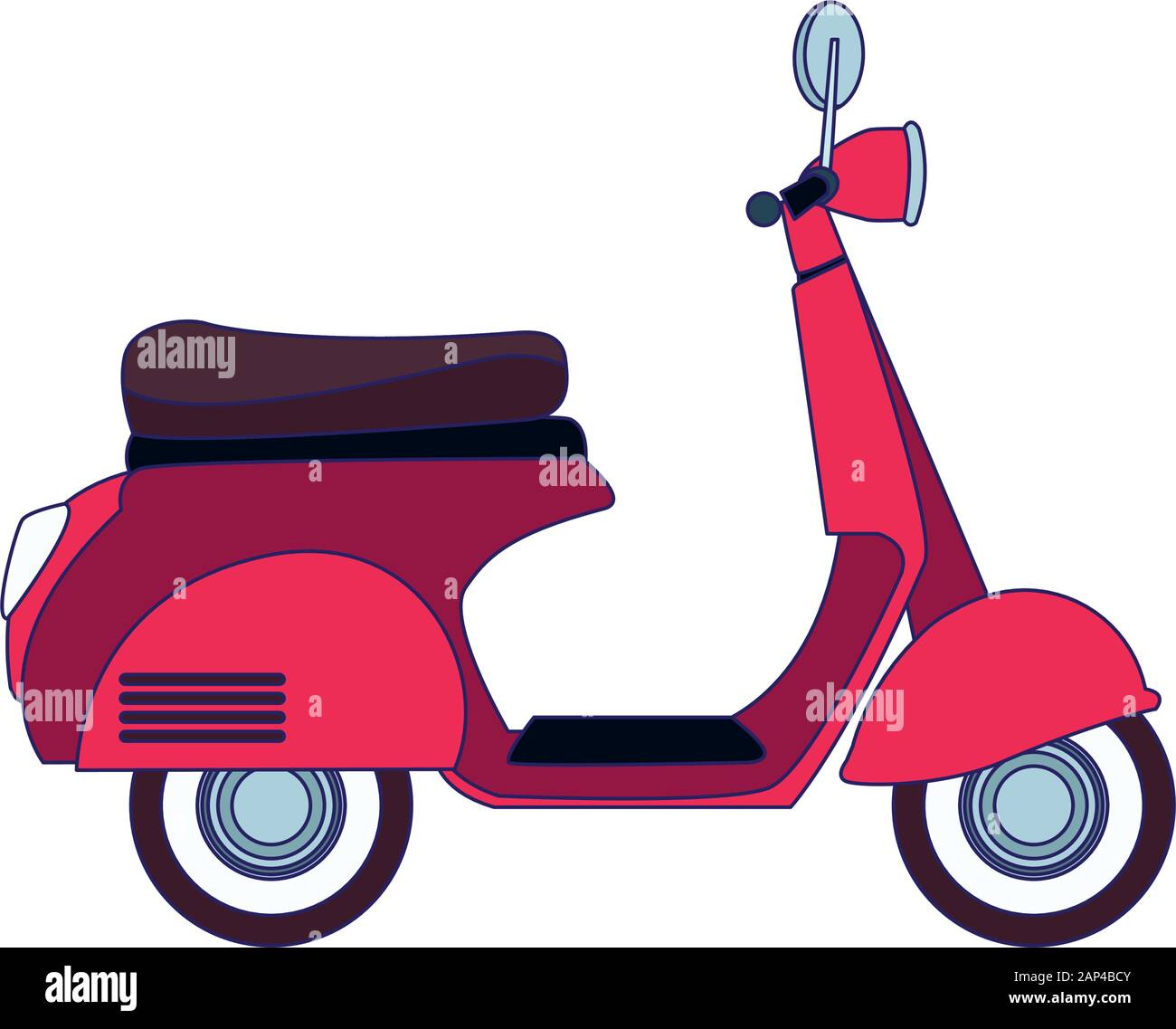 Classic motocross Stock Vector Images - Alamy