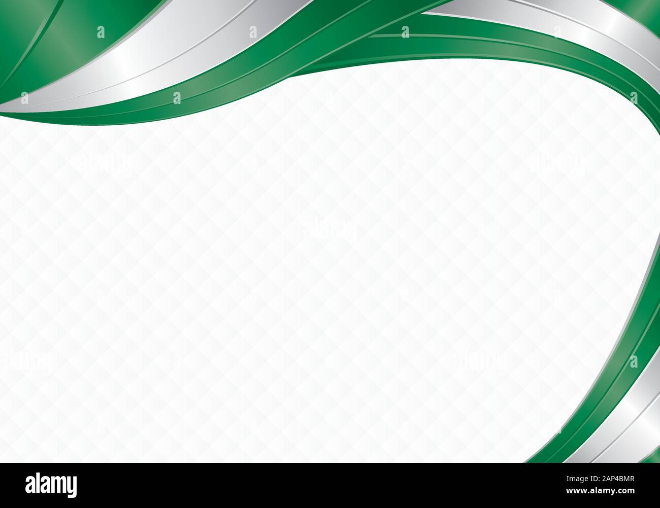 Green And White Abstract Wallpaper