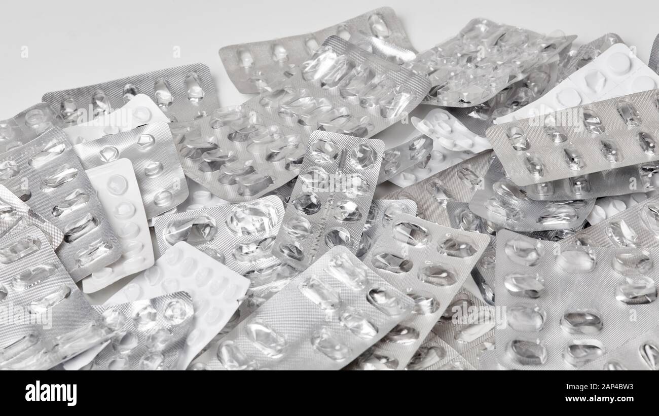 Empty packaging for medication hi-res stock photography and images - Alamy