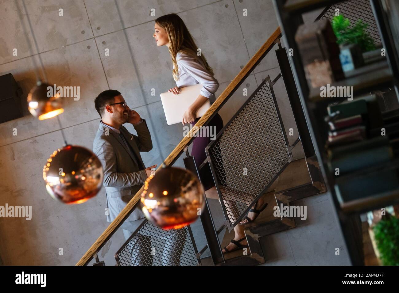 Busy staircase hi-res stock photography and images - Alamy