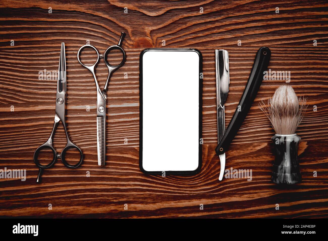 Mobile barber shop hi-res stock photography and images - Alamy