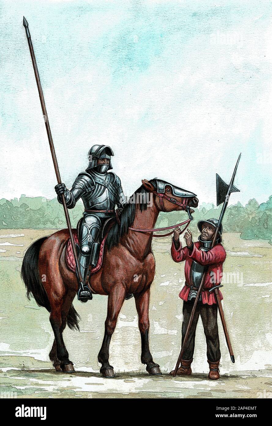Landsknecht With Halberd High Resolution Stock Photography and Images ...