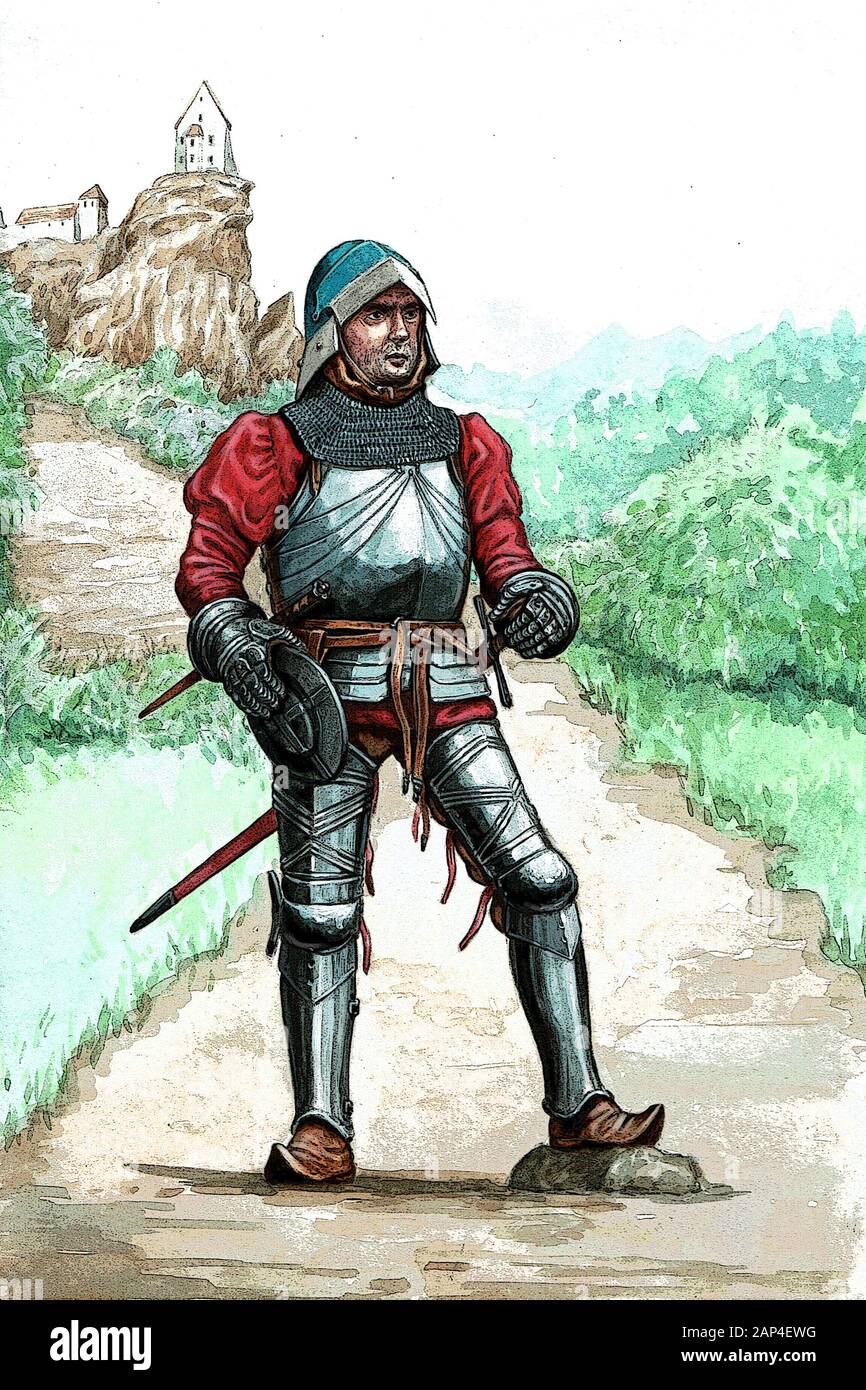 Medieval Warrior Illustration High Resolution Stock Photography and ...