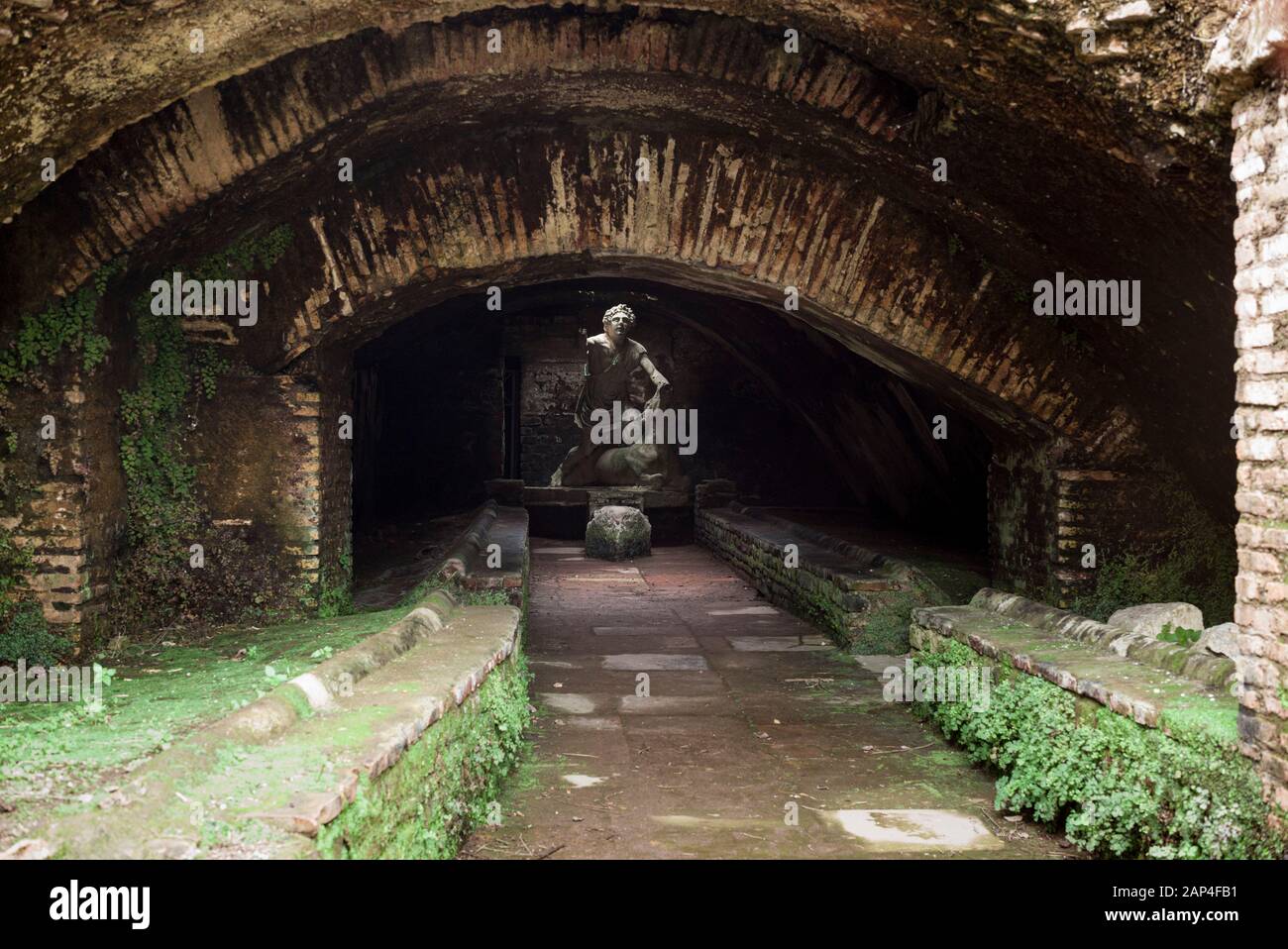 Rome. Italy. Ostia Antica. Mithraeum of the Baths of Mithras (Mitreo ...