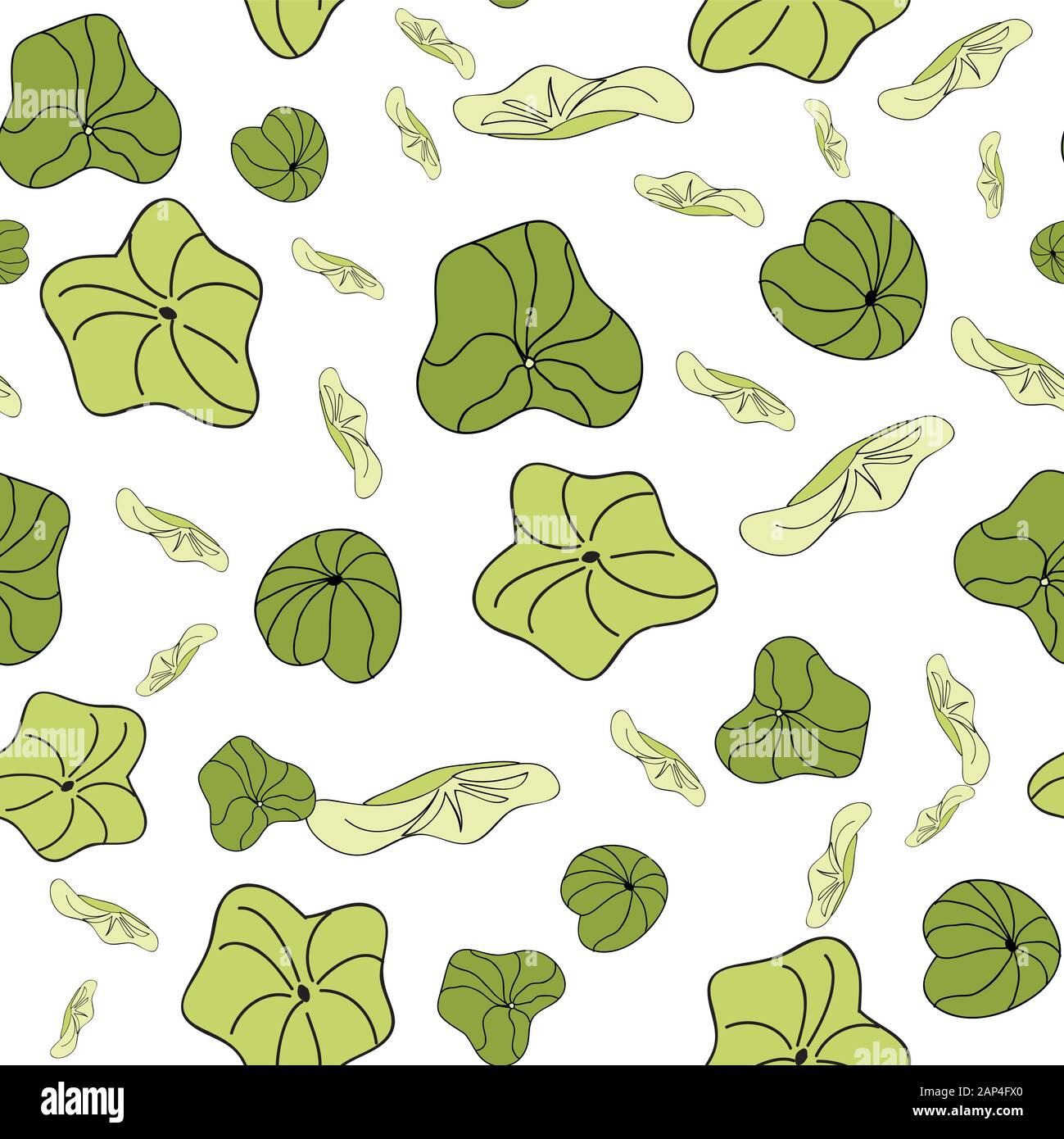 Scattered lily Stock Vector Images - Alamy