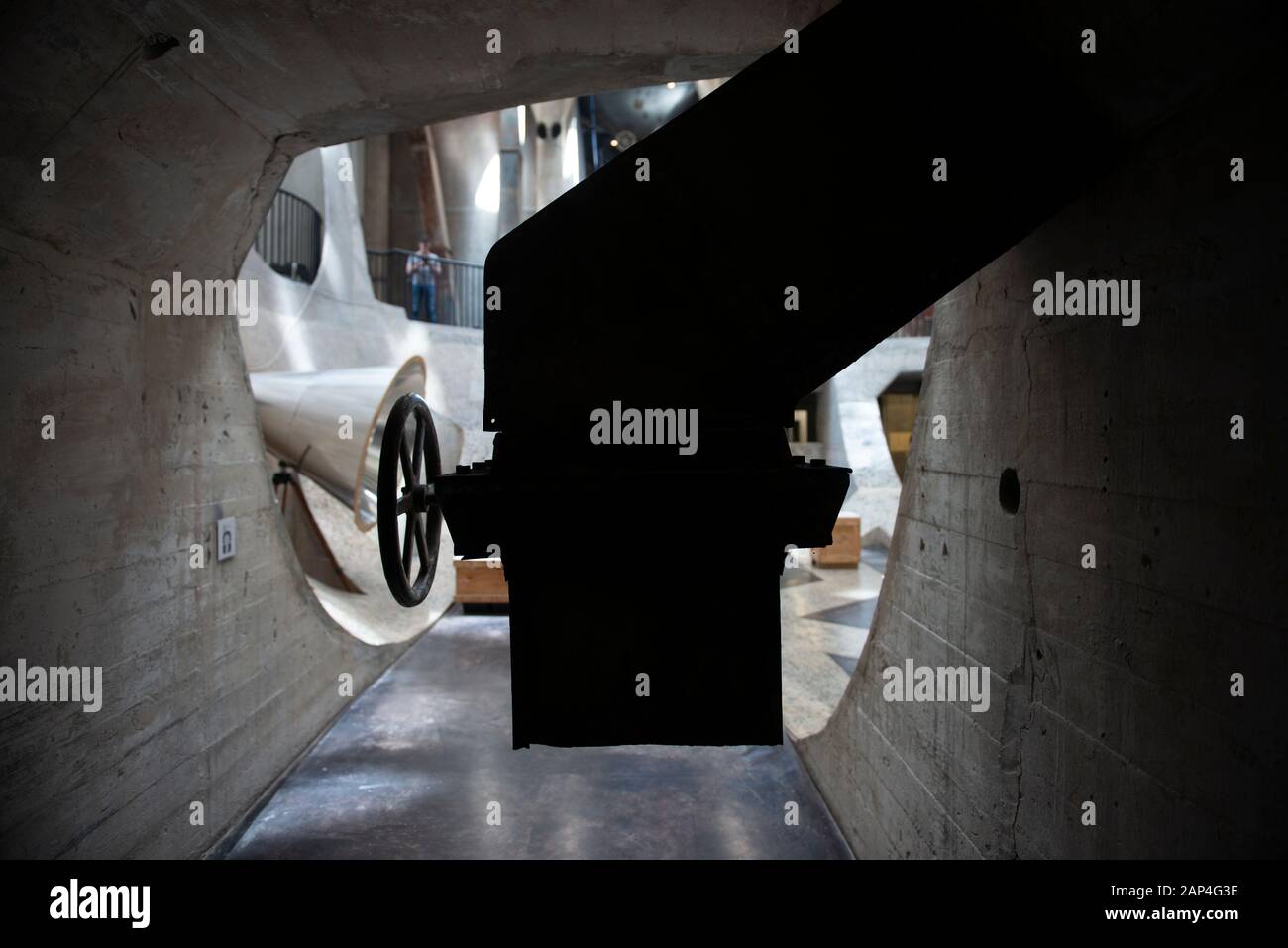 The Silo museum and hotel was created out of the big silos used to ...