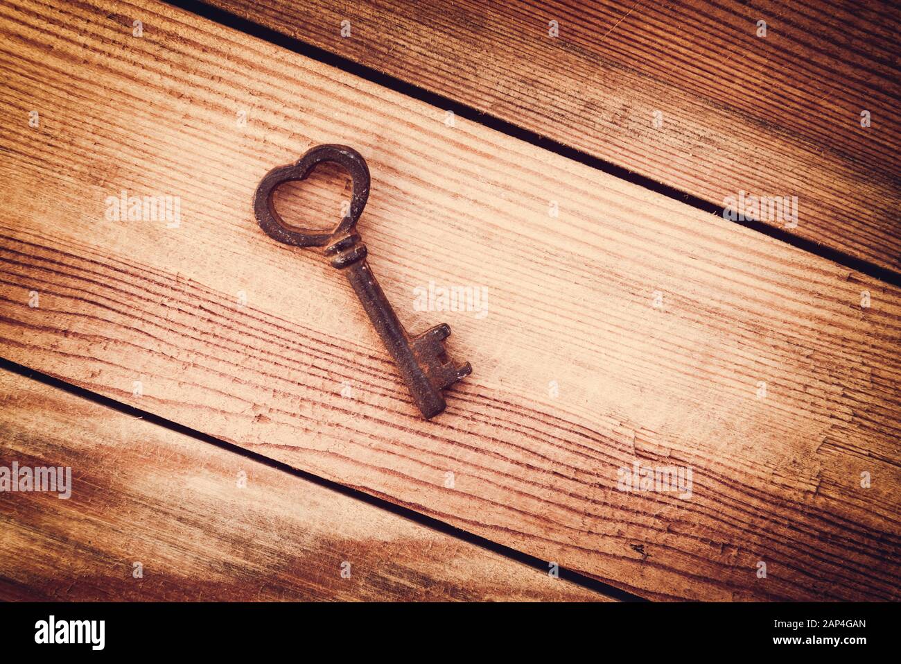 Ornate Heart Key