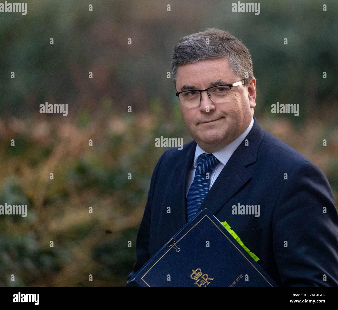 London, UK. 21st Jan, 2020. Robert Buckland MP PC Justice Secretary ...