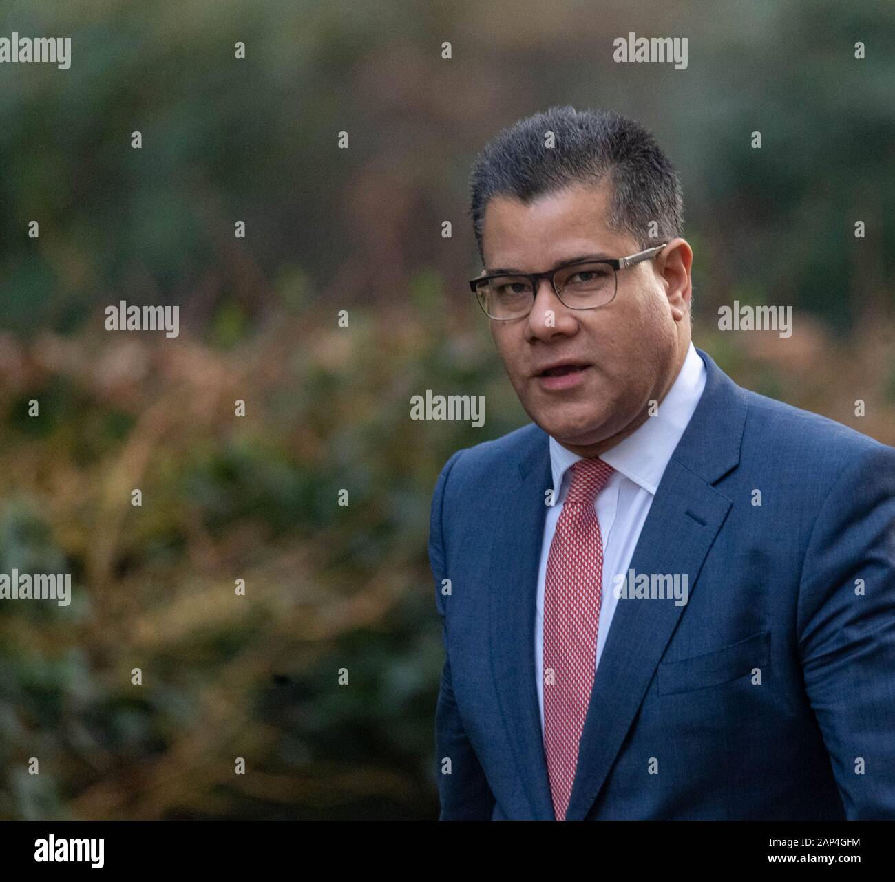 London, UK. 21st Jan, 2020. Alok Sharma MP PC International Development ...