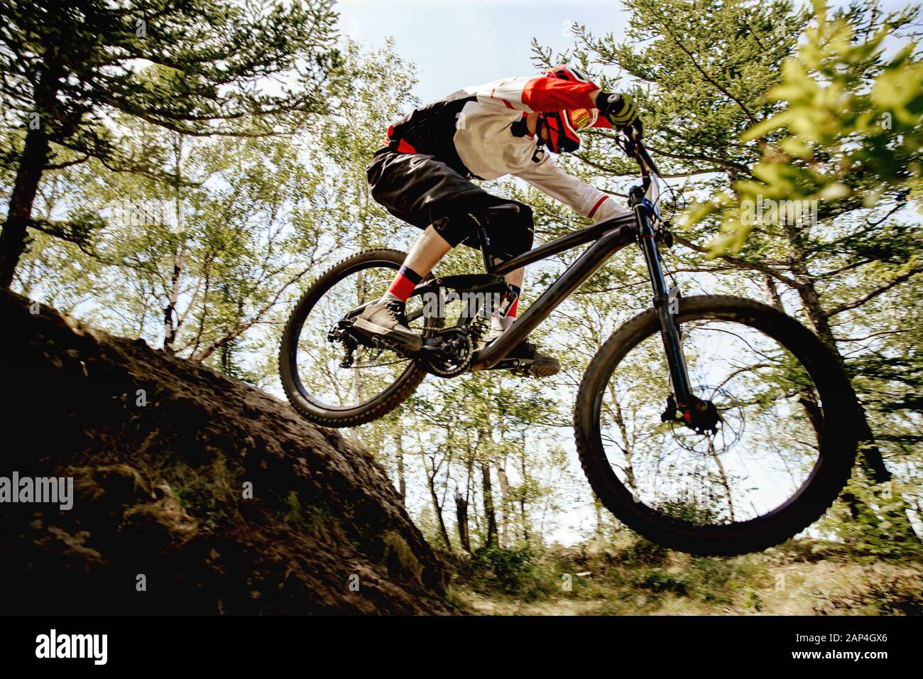 Downhill Bike Riding High Resolution Stock Photography and Images - Alamy