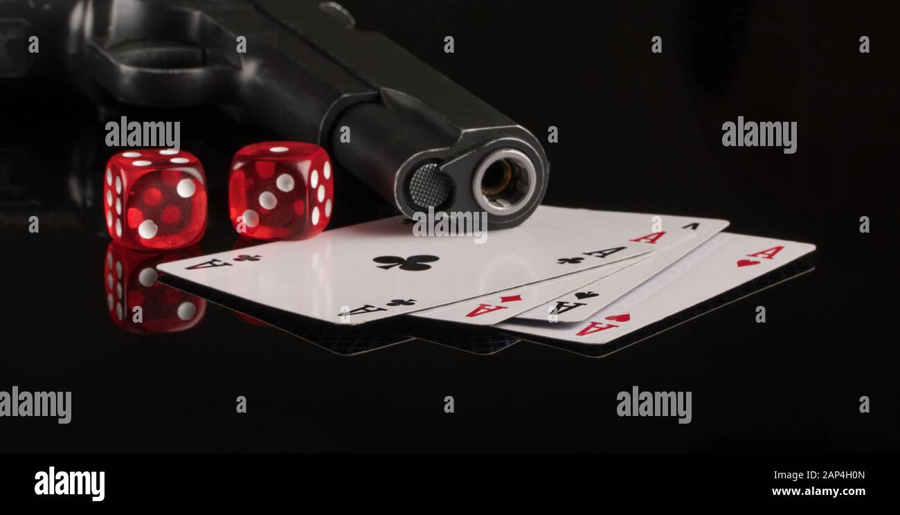 Weapon black mafia hi-res stock photography and images - Alamy