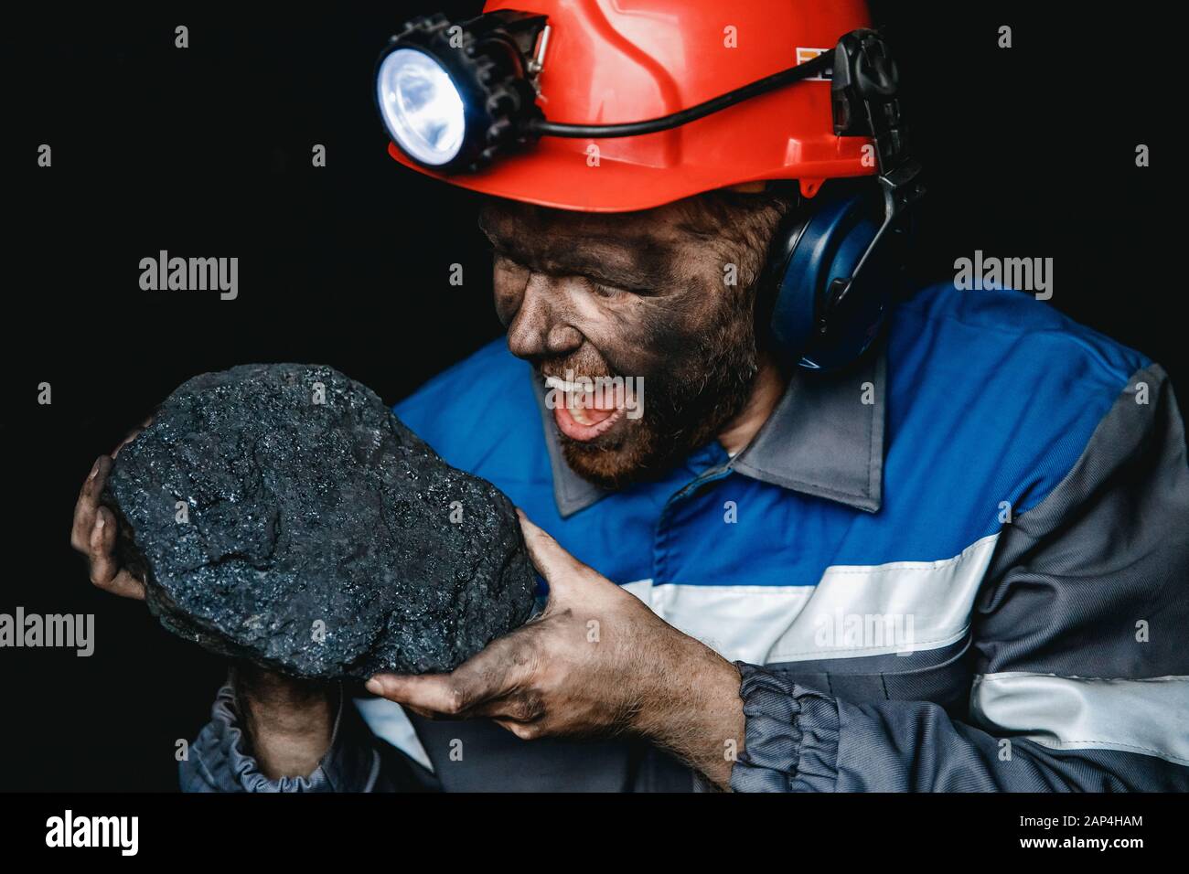 Miner Holding Coal High Resolution Stock Photography and Images - Alamy