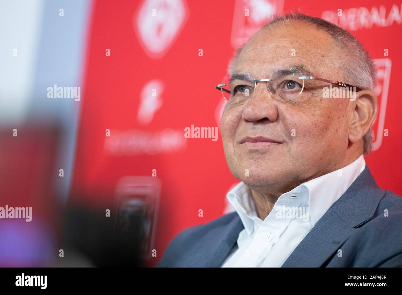 20 January 2020, Bavaria, Würzburg: Felix Magath, former international ...