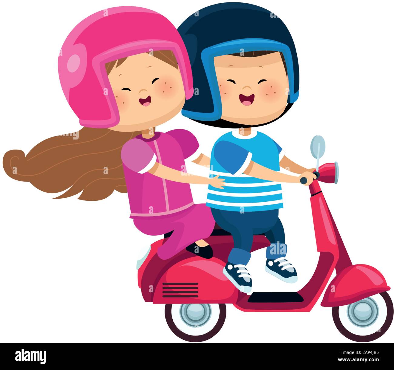 Classic Motorcycle Clipart For Kids