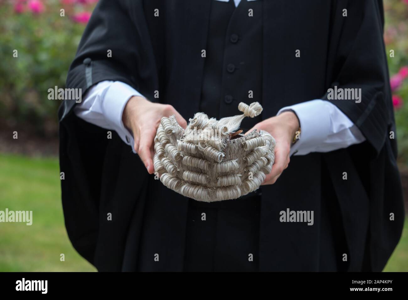 Judge Courtroom Wig High Resolution Stock Photography and Images - Alamy