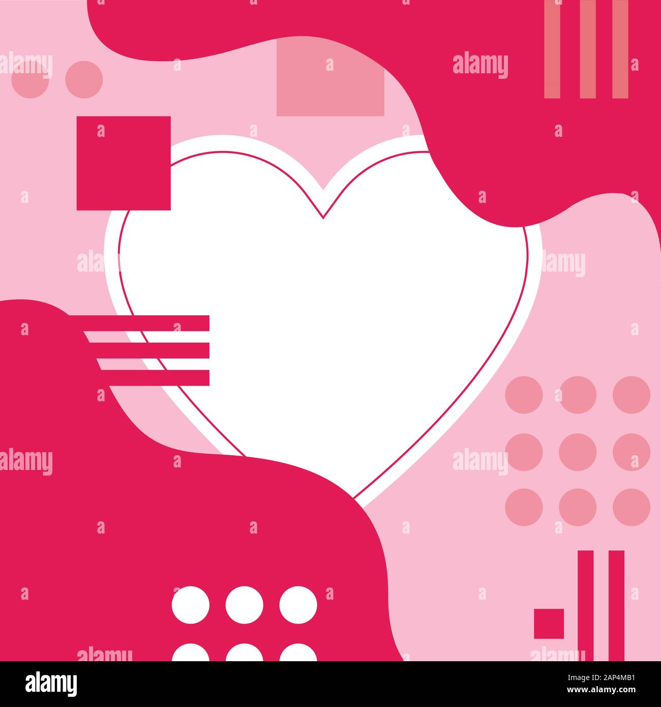 Empty heart Stock Vector Images - Alamy