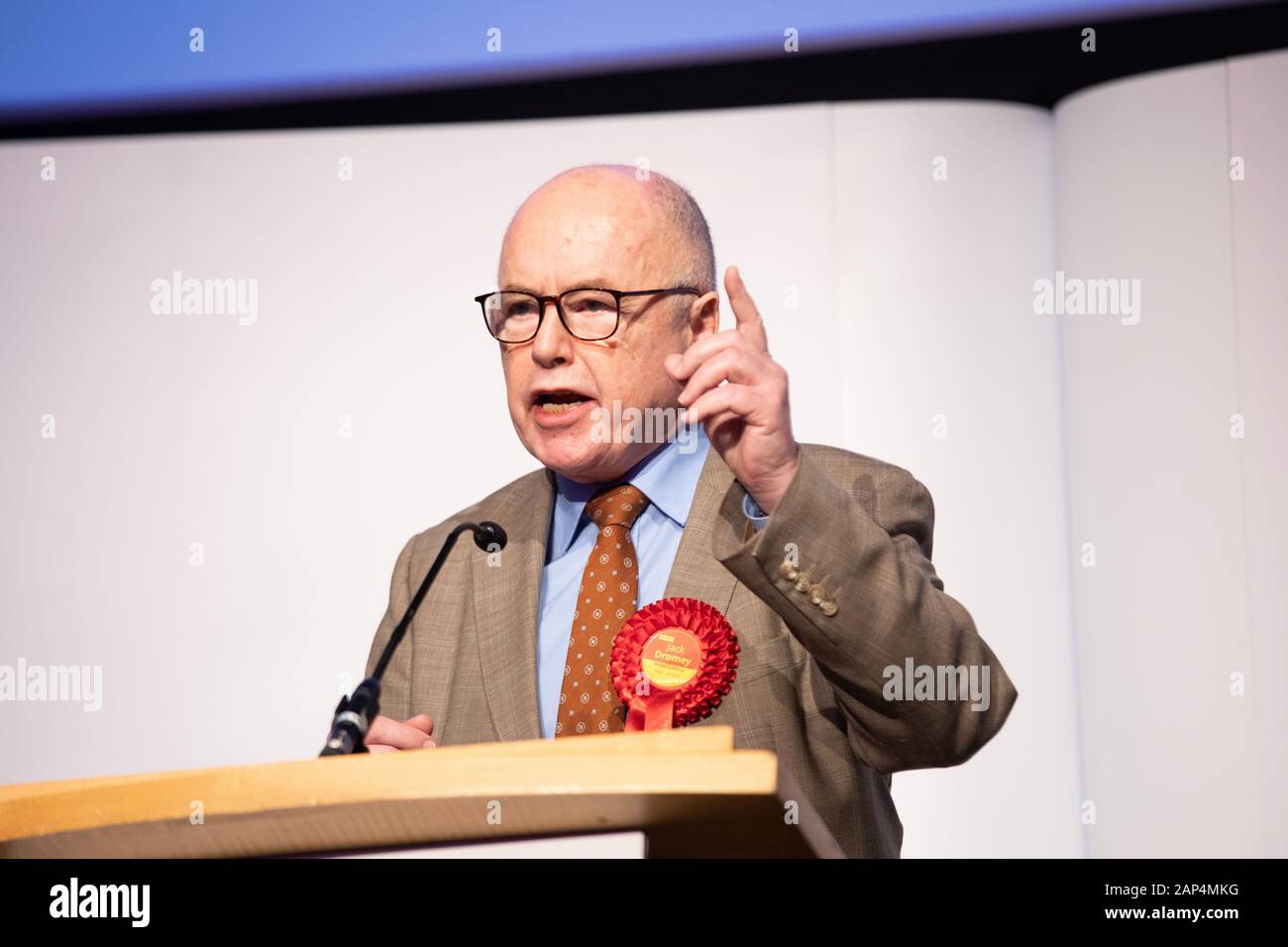Labour MP Jack Dromey retaining his Erdington Birmingham seat at the ...