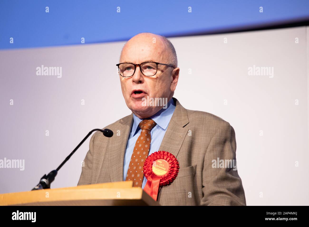Labour MP Jack Dromey retaining his Erdington Birmingham seat at the ...