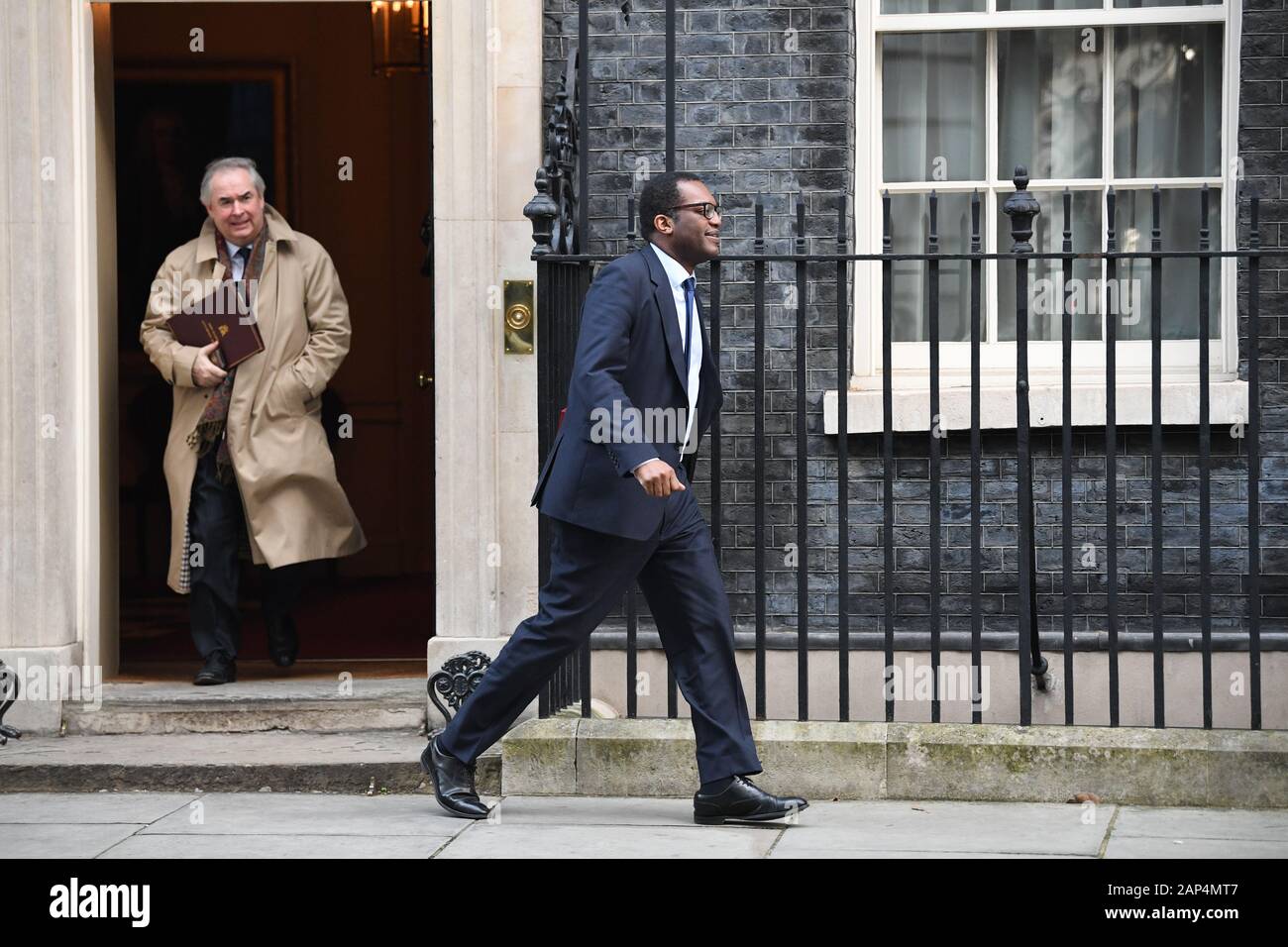 Attorney General Geoffrey Cox (left) and Minister of State at the ...