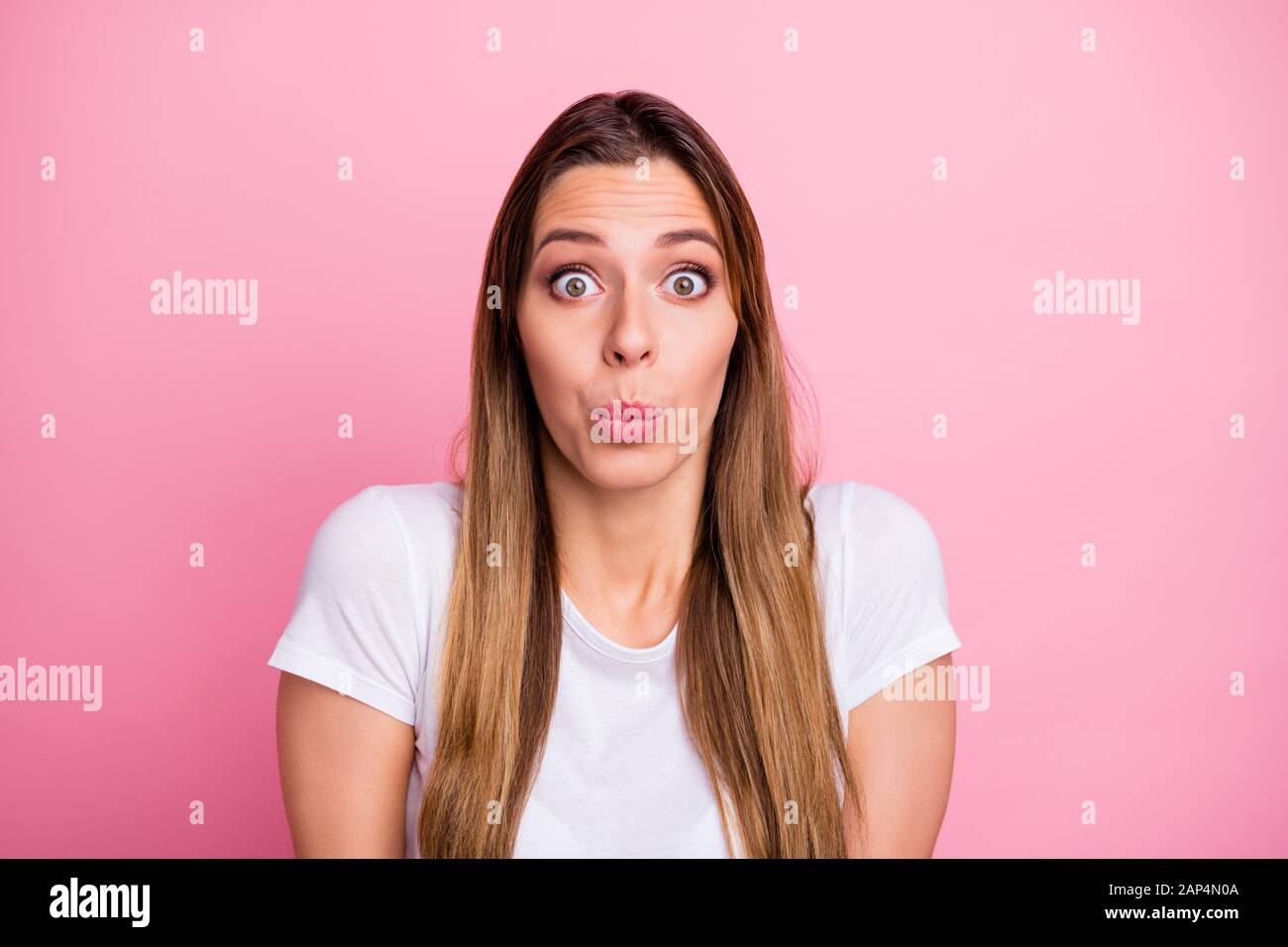 Oops I Did It Again Photo Of Beautiful Lady With Guilty Big Eyes Look