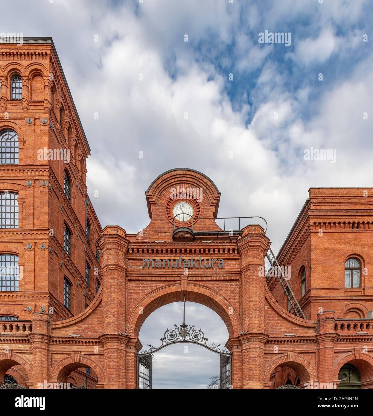 Manfaktura is massive shopping and entertainment centre using the ...