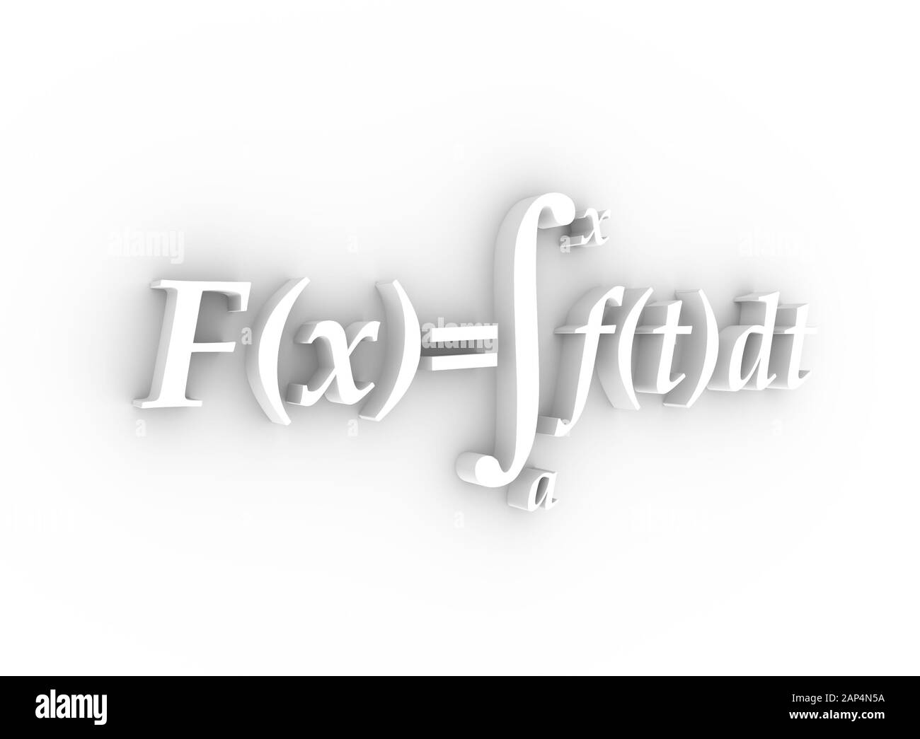 Math formulas. 3D rendering. Education and science relative background ...